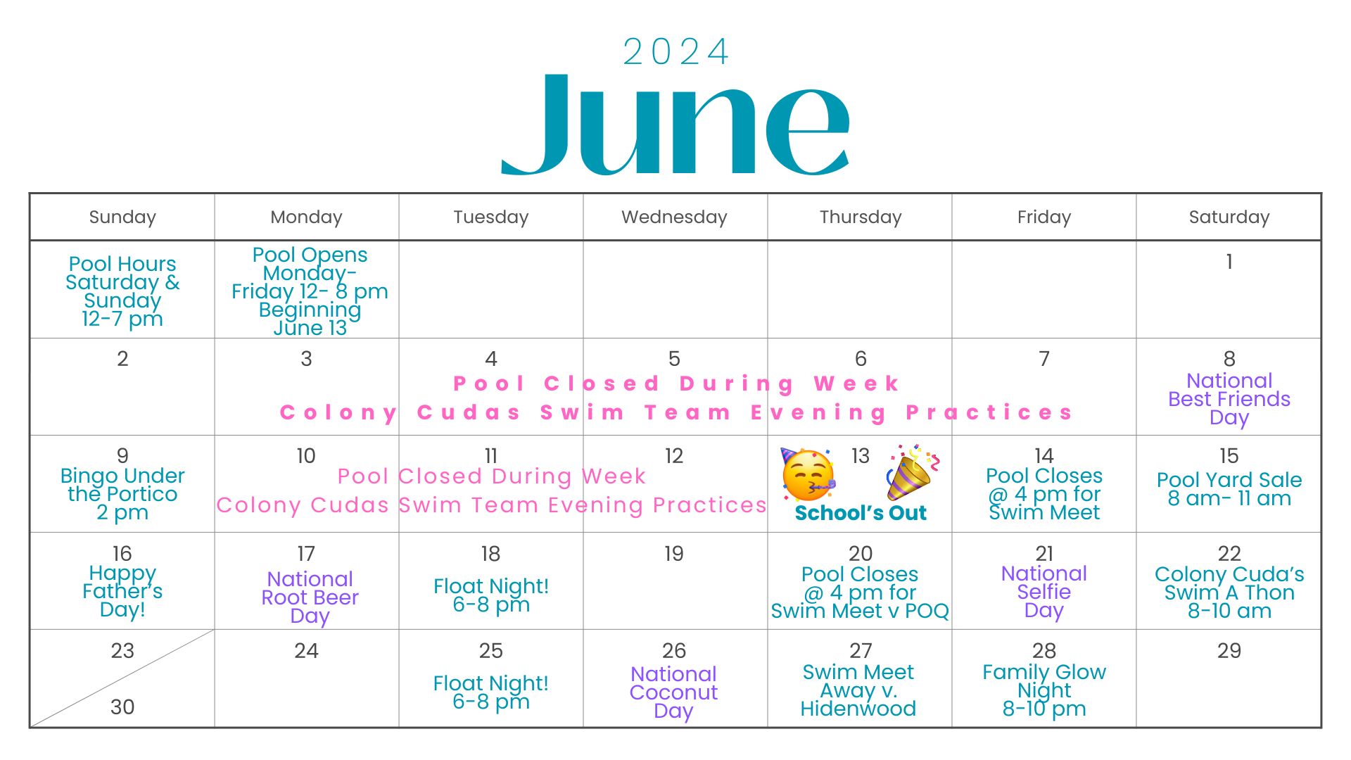 Welcome to Colony Pool! – Located in Newport News, Virginia